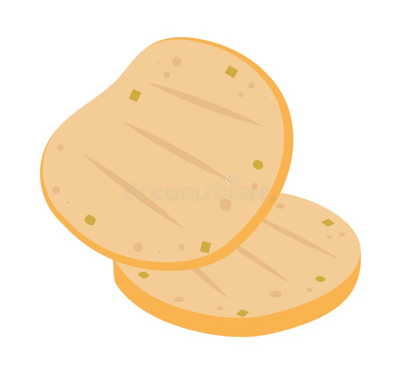 Potato slices icon stock vector. Illustration of isolated - 273199157