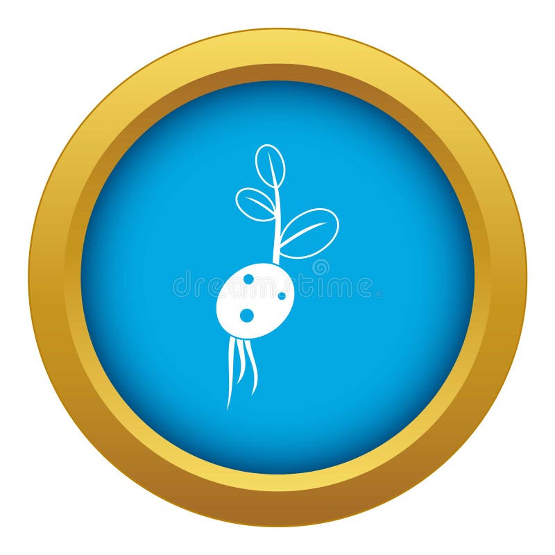 Potato Seed Icon, Outline Style Stock Illustration - Illustration of ...