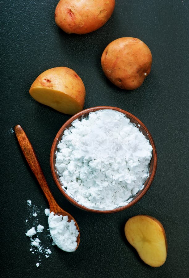 Potato starch stock image. Image of detail, pile, close - 91499091
