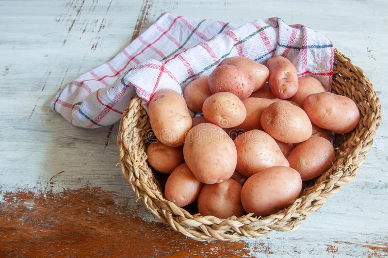Potato on the table stock image. Image of delicious - 249541817