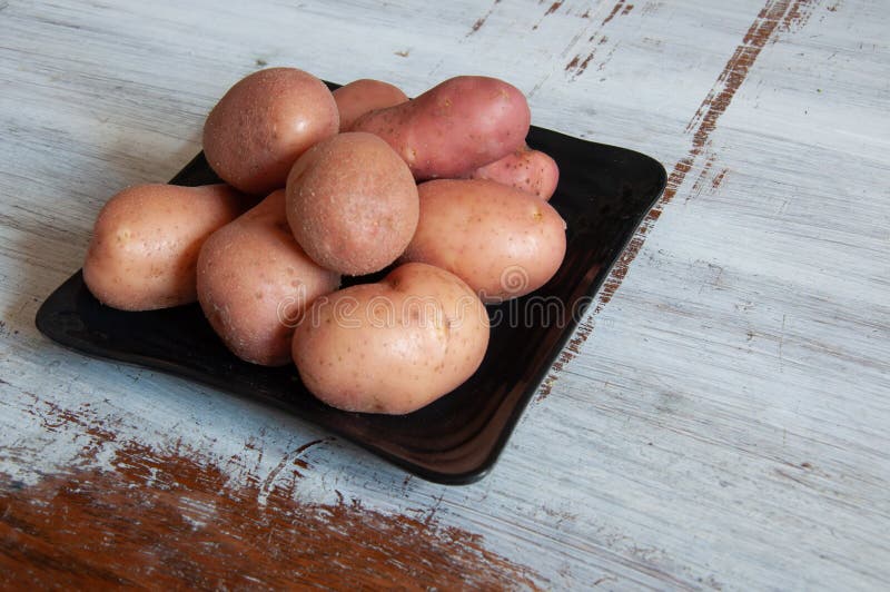 Potato on the table stock photo. Image of food, potato - 249541822