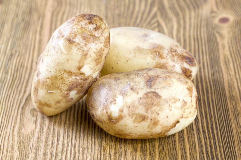 Potato on the table stock image. Image of health, natural - 168982395