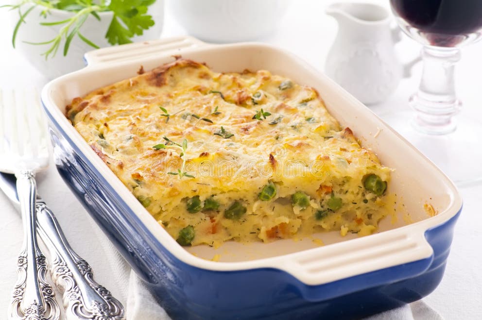 Potato terrine stock image. Image of shallow, french - 25592337