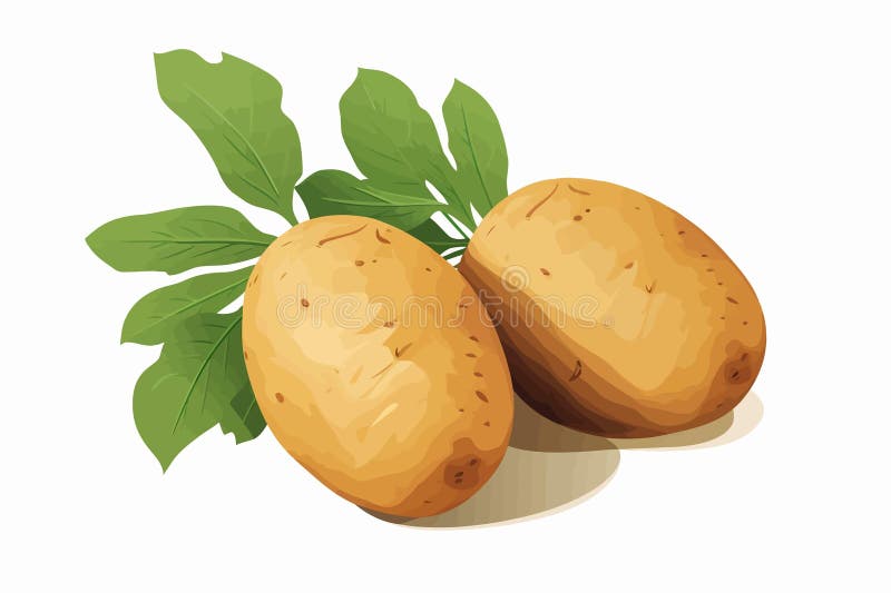Potato Vector Flat Minimalistic Asset Isolated Vector Style ...