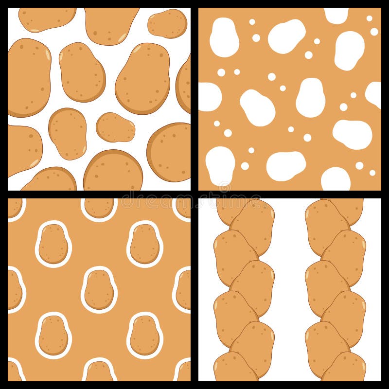 Potatoes Texture Stock Illustrations – 1,492 Potatoes Texture Stock ...