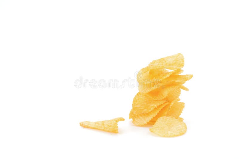 Potatoes Cut into Thin Strips and Deep Fried. There is a Delicious Salt ...