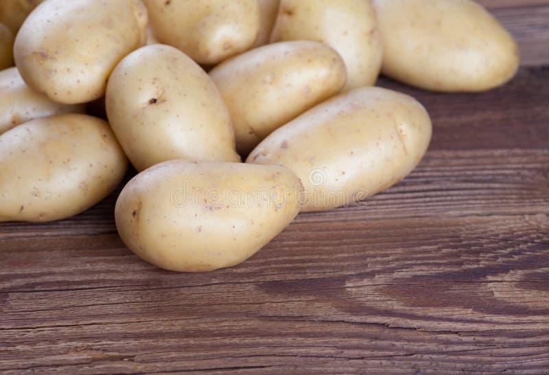 Potatoes on the edge stock image. Image of sliced, agriculture - 31753019