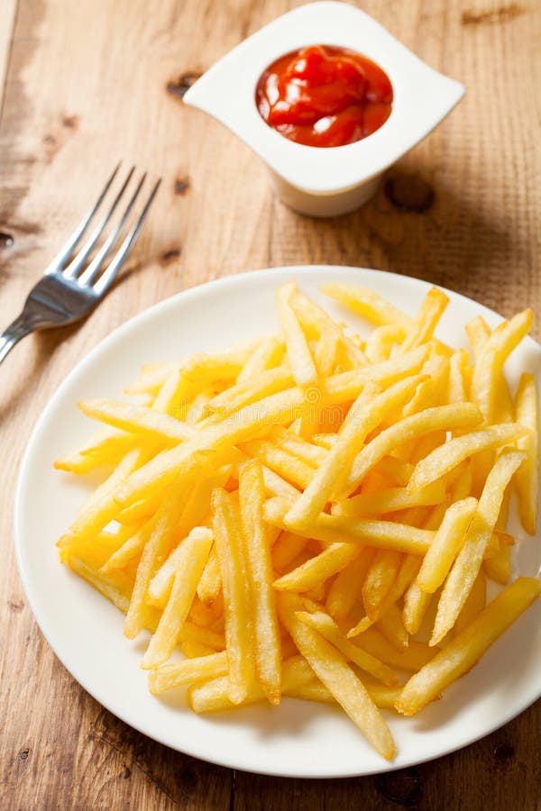 Potatoes fries stock image. Image of fattening, snack - 147729297