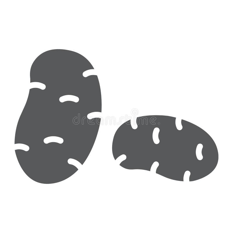 Potato Sign Emoji Icon Illustration. Vegetable Vector Symbol Emoticon ...