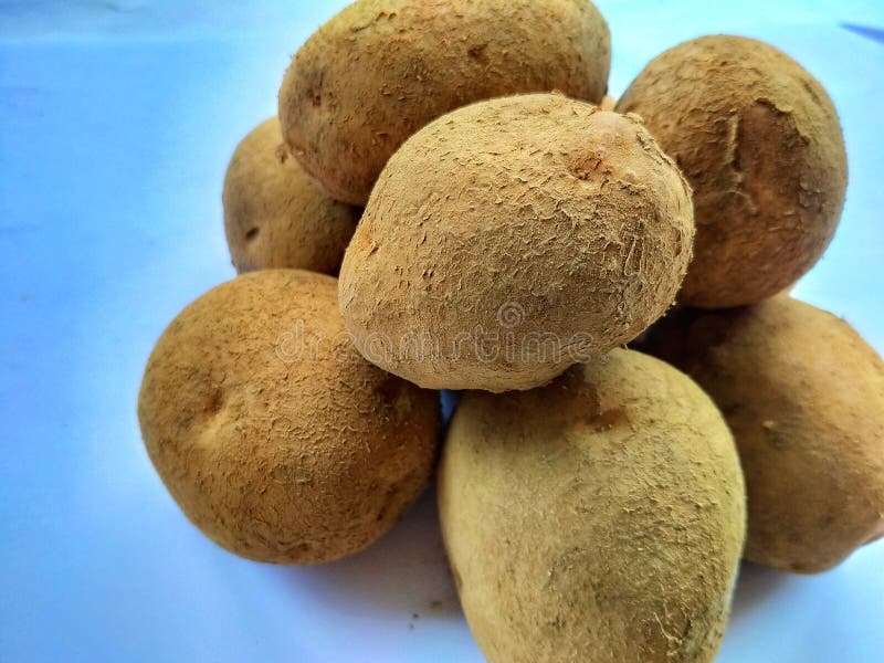 Potatoes are Good for Human Bones Stock Image - Image of fruit ...