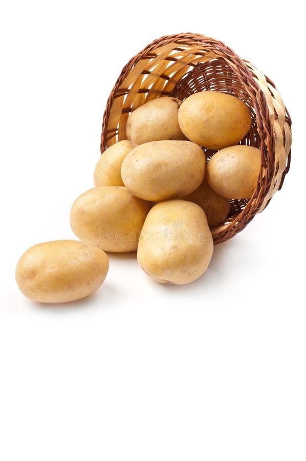 Potatoes stock image. Image of isolated, nourishing, healthy - 39282743