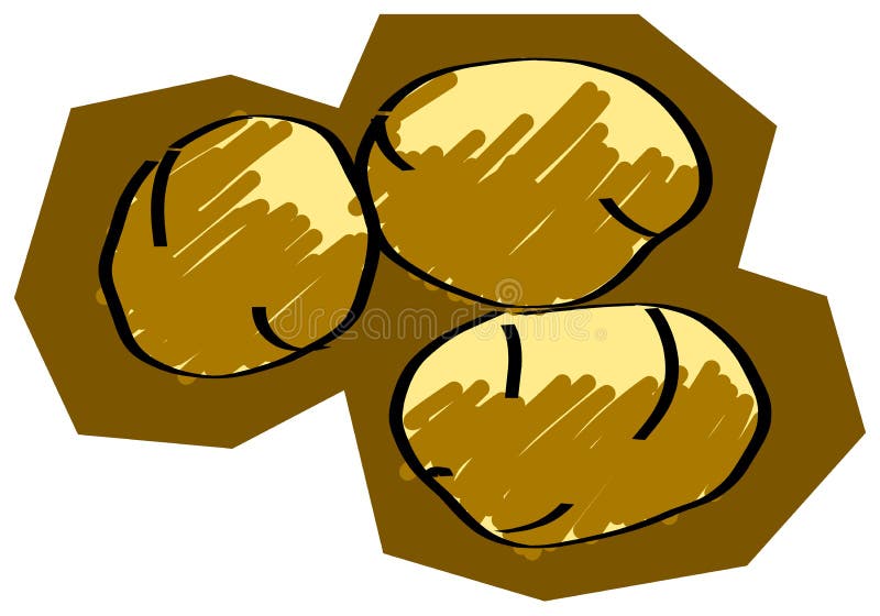 Three Potatoes Stock Illustrations – 121 Three Potatoes Stock ...