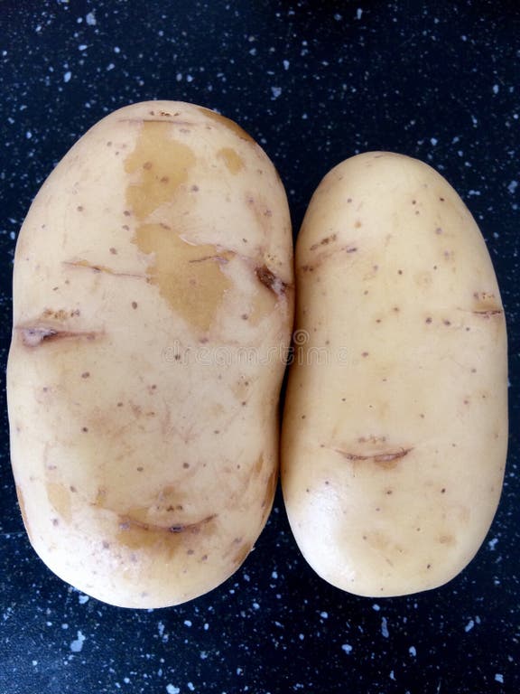 Potatoes Looking Like Human Faces Stock Image - Image of romance ...