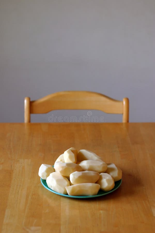 Potatoes table stock photo. Image of yellow, plate, indoors - 2464700
