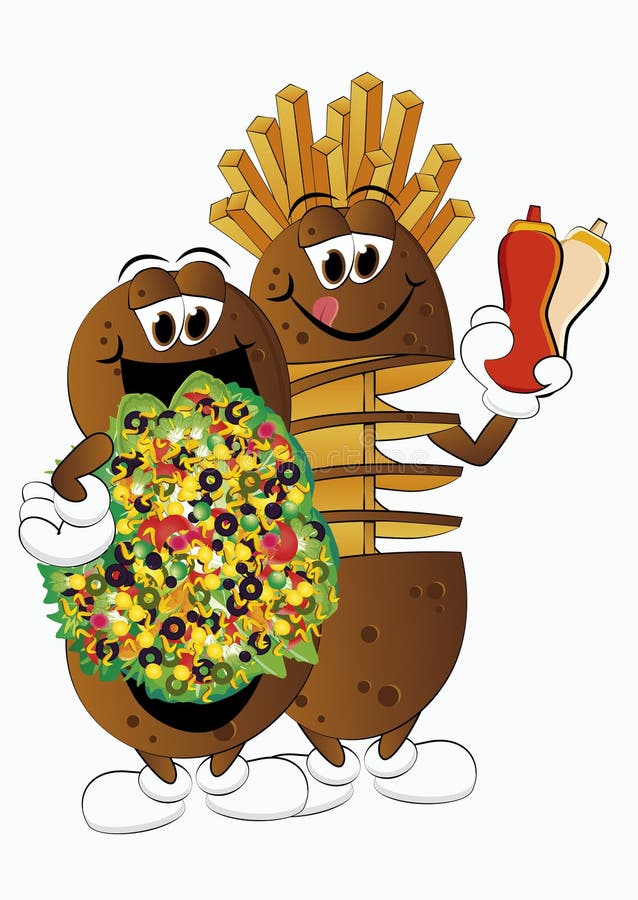 Three Potatoes Stock Illustrations – 1,038 Three Potatoes Stock ...