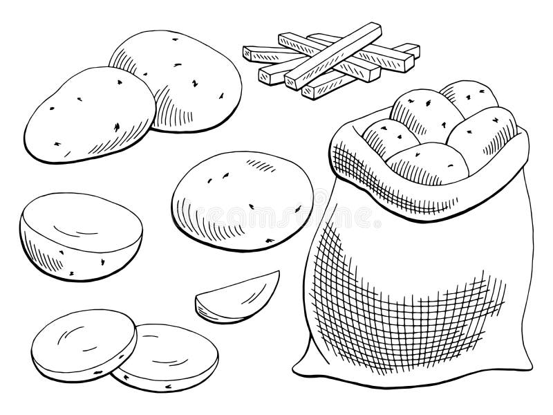 Potatoes Illustration Stock Illustrations – 8,379 Potatoes Illustration ...