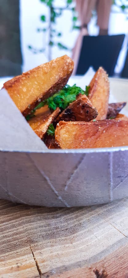 Potatoes for Village, Fries, Potatoes for Village, Fried Potatoes Stock ...