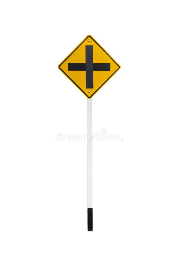 Poteau De Signalisation De 4 Intersections Image stock - Image du sens ...