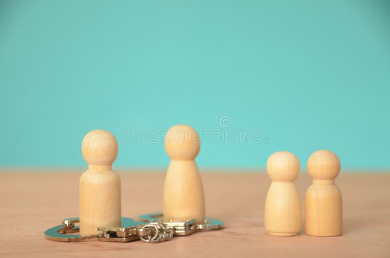 The Potential for Conflict or Division, Represented by the Handcuffs ...