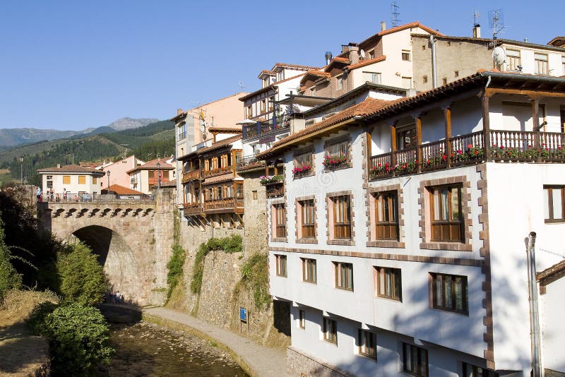 Camprodon Bridge editorial photo. Image of bridge, town - 58248511