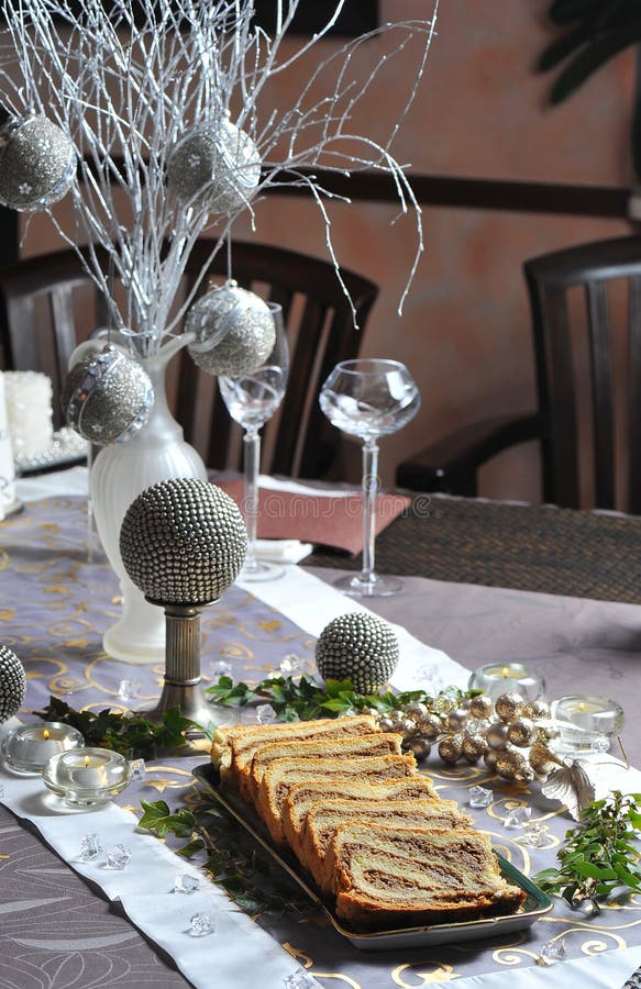 Potica/Potizza, Roll with Walnuts Stock Photo - Image of fresh, cookie ...