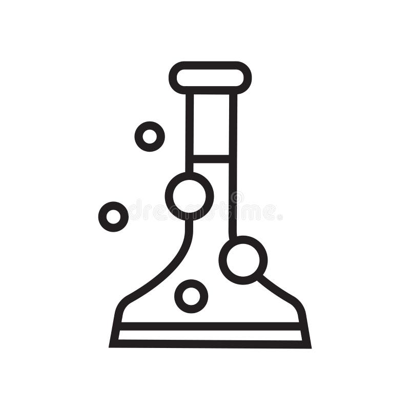 Potion Icon Vector Sign and Symbol Isolated on White Background, Potion ...