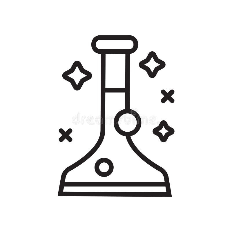 Potion Icon Vector Sign and Symbol Isolated on White Background, Potion ...