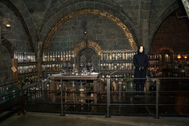 Potions Classroom in Hogwarts Editorial Image - Image of wizardry ...