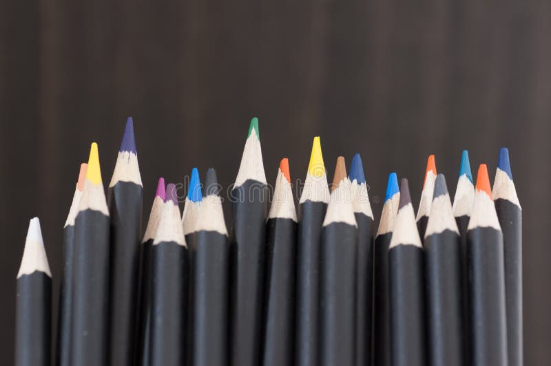 Potloden stock afbeelding. Image of kleurrijk, veelkleurig - 110831945