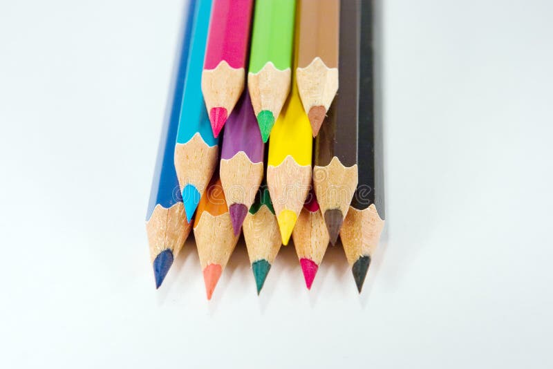 Potloden stock foto. Image of achtergrond, opleiden, kinderen - 182884