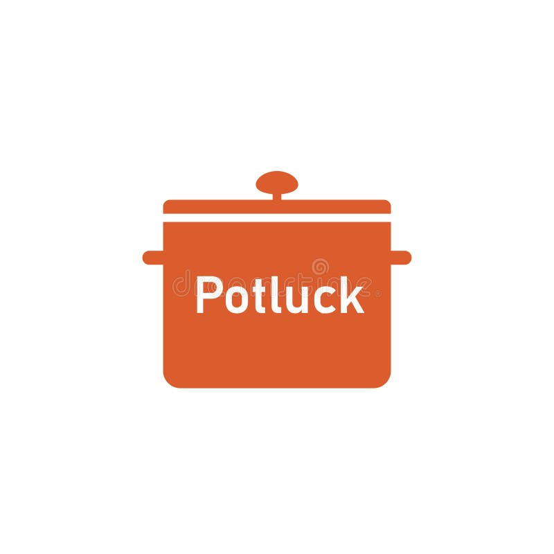 Potluck Party Icon. Clipart Image Stock Vector - Illustration of autumn ...