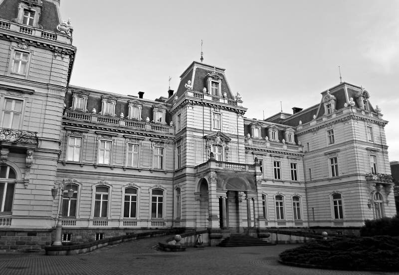 The Potocki Palace stock photo. Image of beautiful, sightseeing - 88317486