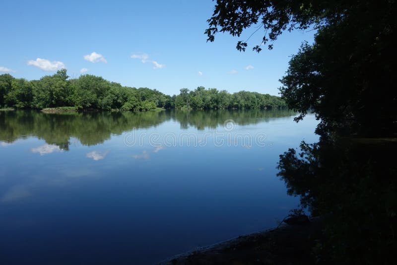 Monocacy River in the Fall stock image. Image of foliage - 55689711