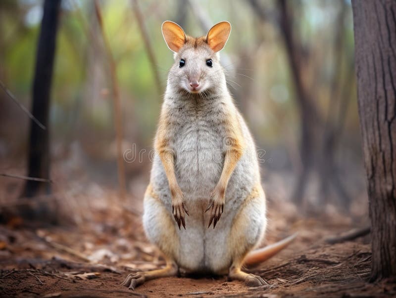 Potoroo stock illustration. Illustration of imagine - 293681001