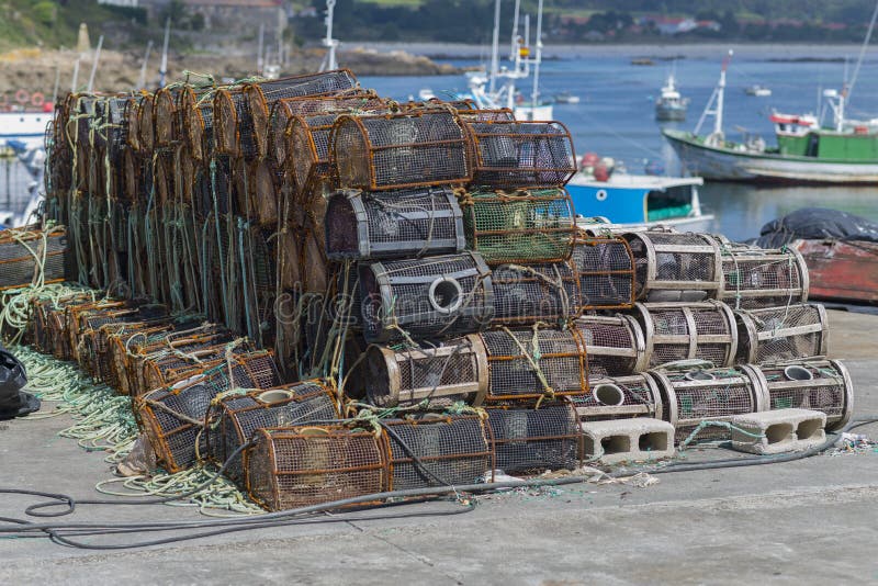 Pots. stock photo. Image of life, stacked, fabric, catch - 58474662
