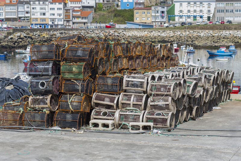 Pots. stock photo. Image of cloth, trap, trapping, tools - 58481564