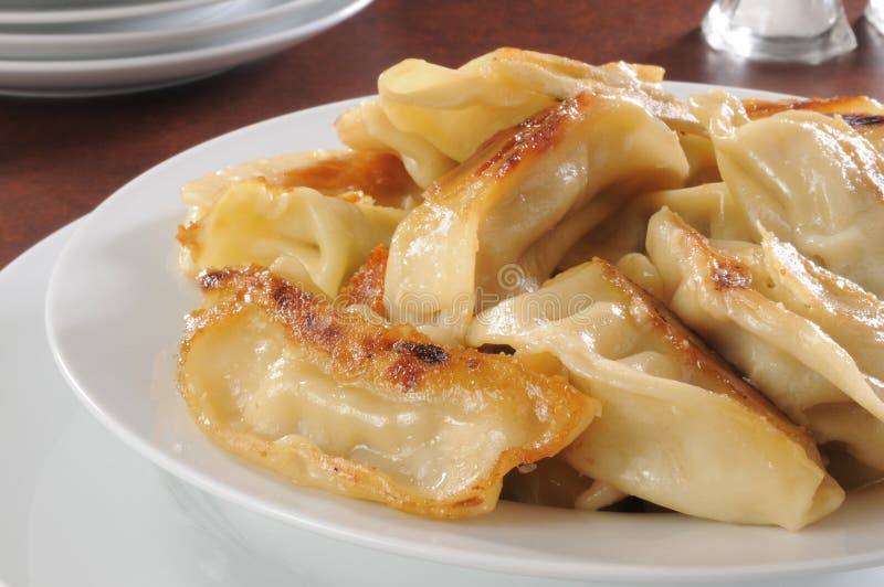 Potstickers stock photo. Image of nutrition, cuisine - 31553682
