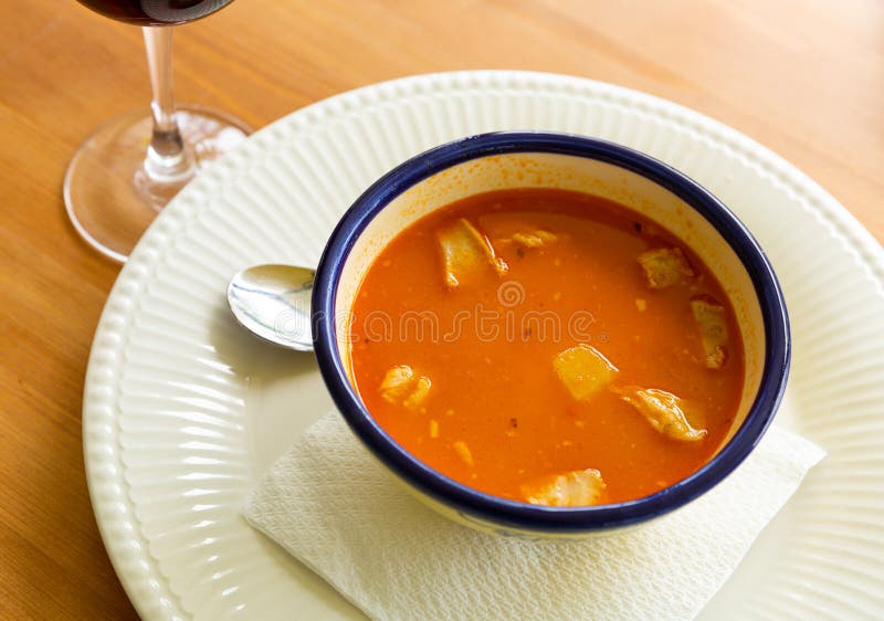 Pottage from Beans Stewed with Lamb and Vegetables Stock Image - Image ...