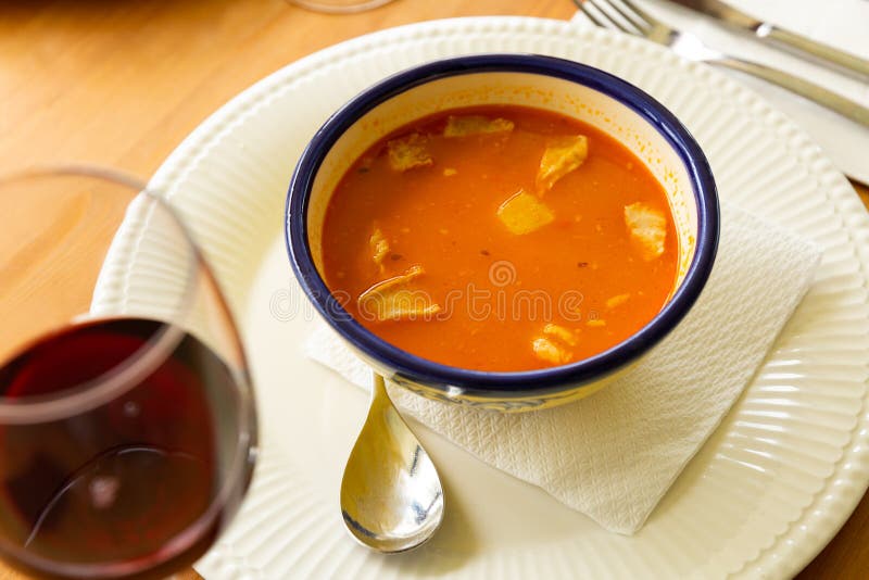 Pottage from Beans Stewed with Lamb and Vegetables Stock Image - Image ...