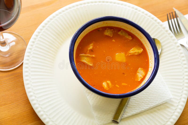 Pottage from Beans Stewed with Lamb and Vegetables Stock Image - Image ...
