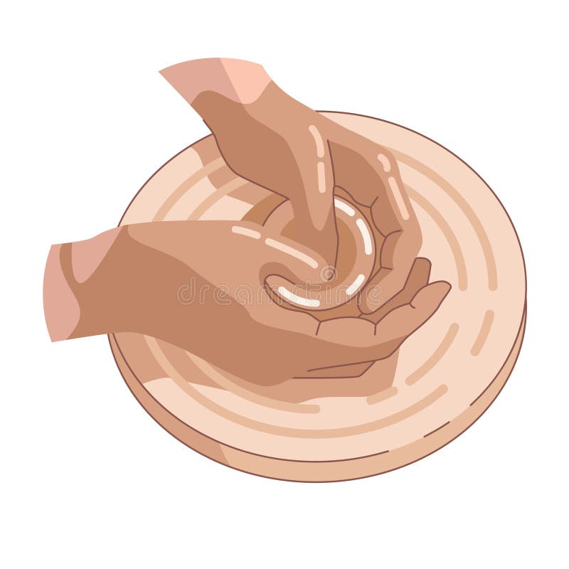 Potter Hands Clipart
