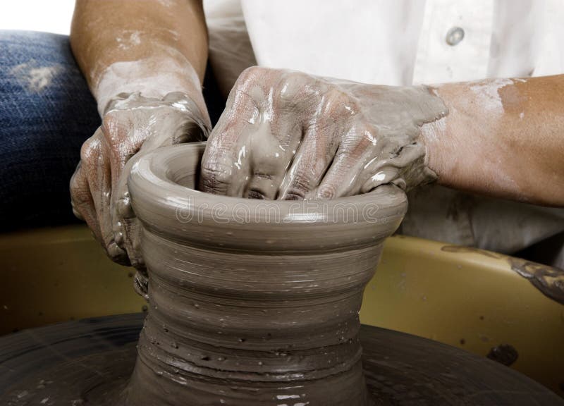 Potter s art stock image. Image of activities, ceramic - 6325247