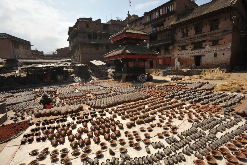 Potters square editorial stock image. Image of market - 17592714