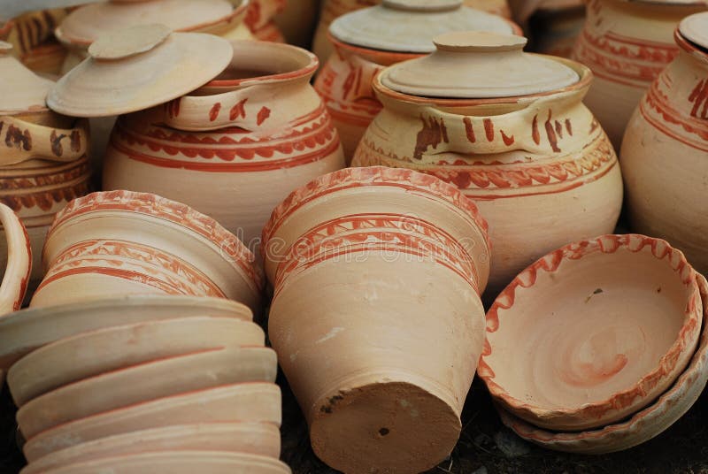 Pottery stock photo. Image of vintage, pottery, rustic - 35376454