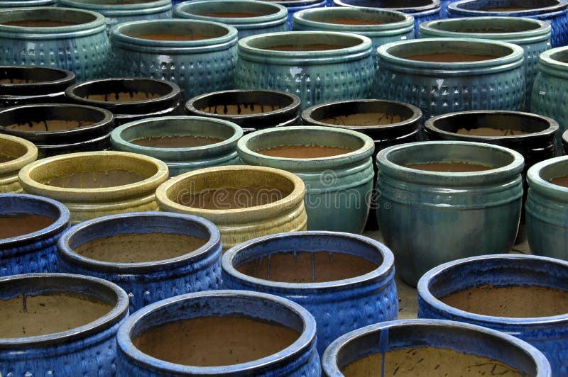 Pottery 4 stock photo. Image of pots, decoration, ceramic - 1242512