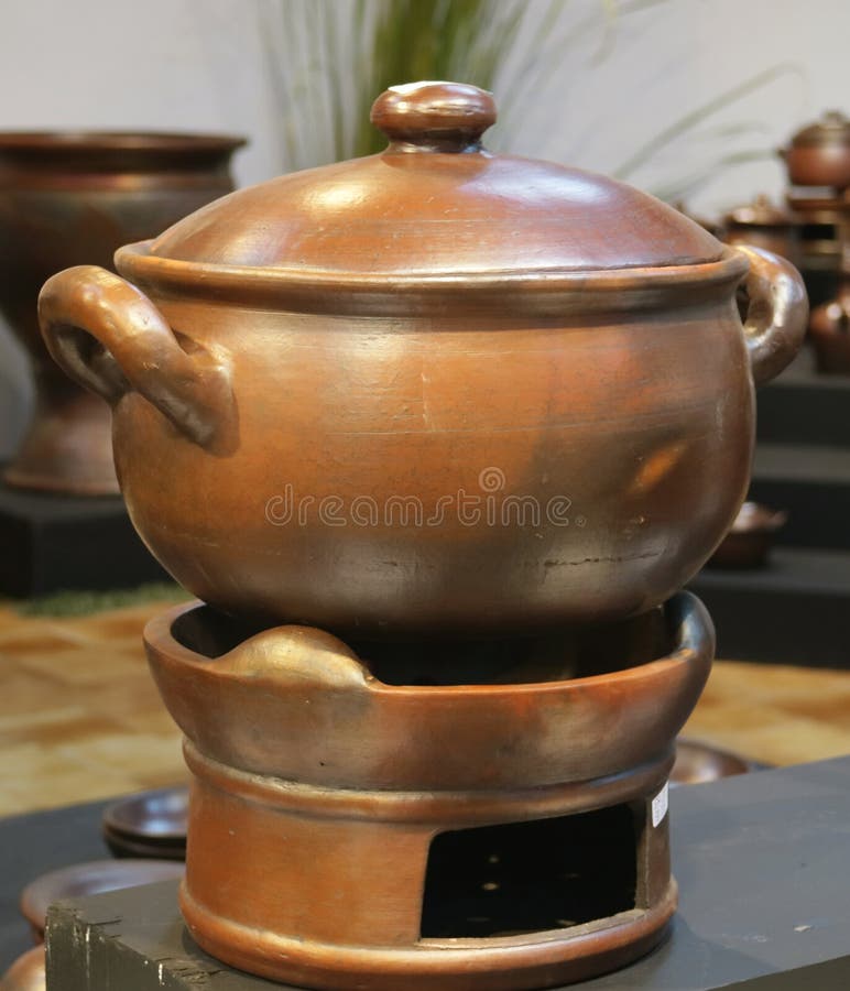 Cooking Equipment in Traditional Thai Traditional Kitchens Stock Photo ...