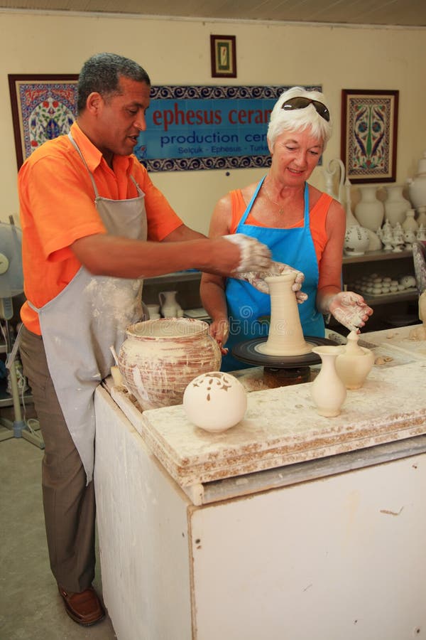 Medieval Pottery Maker editorial photo. Image of traditional - 9209431