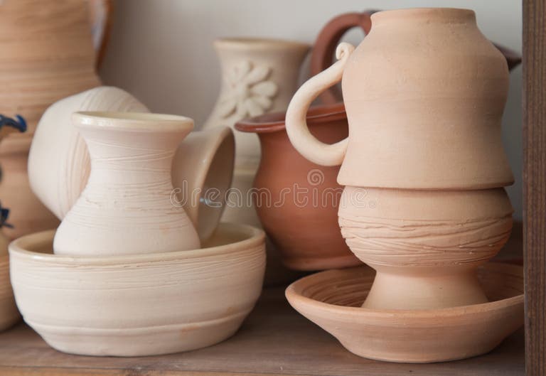 Pottery examples stock photo. Image of fictility, jiguline - 21601572