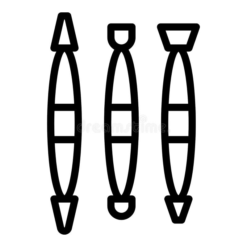 Pottery Handle Tools Icon Outline Vector. Art Class Stock Vector ...