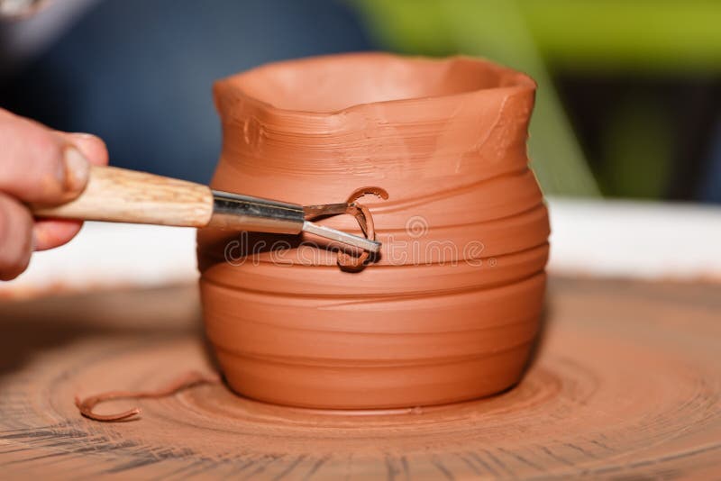 Pottery handmade stock photo. Image of clay, designer - 39881062